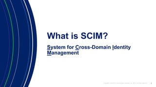From Inception to RFC – The SCIM Story | PPT