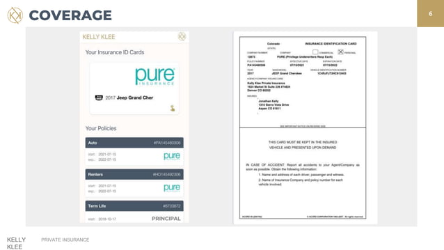 Kelly Klee - InsurTech Innovation Award 2022 | PPT