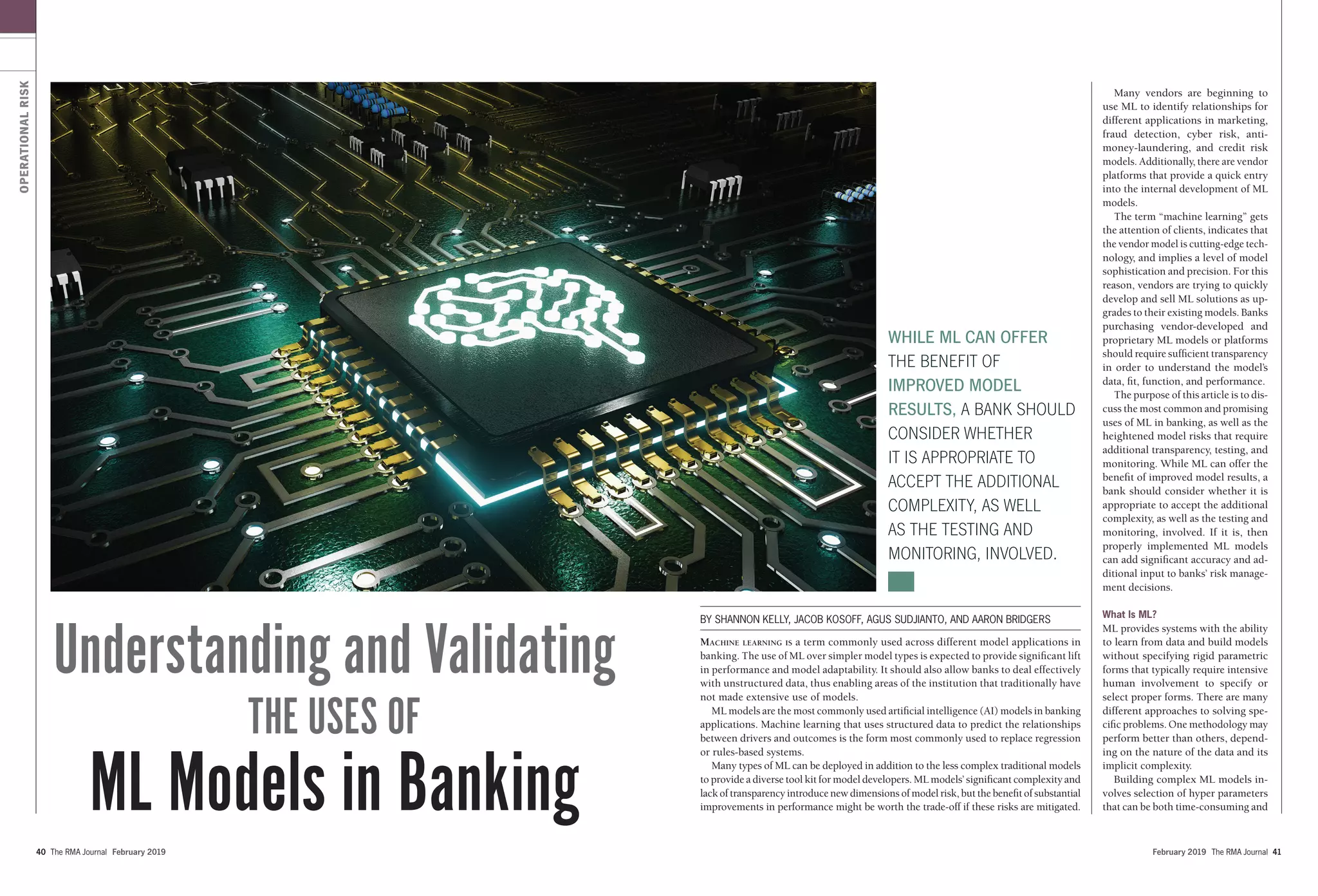 Understanding and validating the uses of machine learning models | PPT