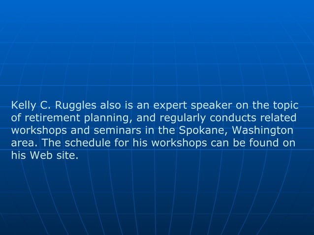 Kelly C. Ruggles | PPT