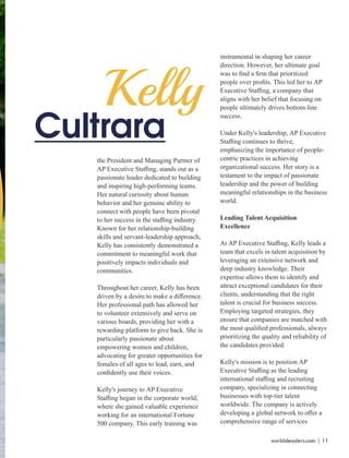 Kelly Cultrara: Inspiring Leadership in Talent Management | President ...