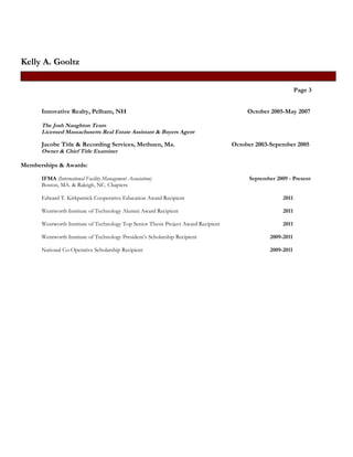 Kelly Gooltz Resume | DOC