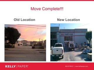 Kelly Paper Burbank Store Relocation | PDF