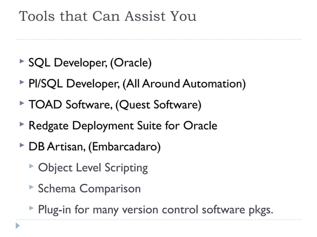 Kelly potvin nosurprises_odtug_oow12 | ODP | Databases | Computer Software and Applications