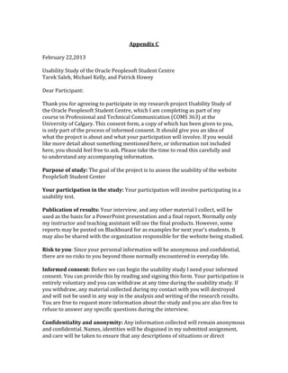 Kelly saleh howey_proposal | PDF