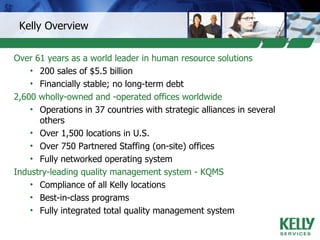 Kelly Services | PPT