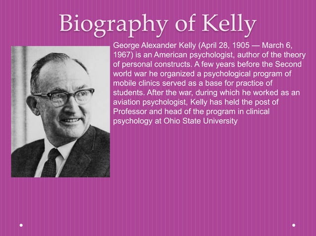 Kelly's theory | PPTX | Science