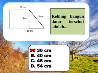 Kel n luas persegi panjang dan persgi 4 | PPTX