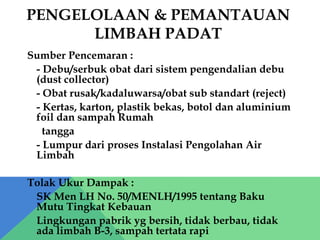 Pengelolaan Limbah pada Industri Farmasi | PDF