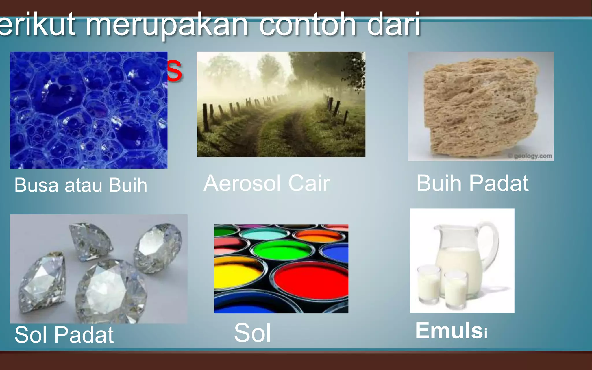 Sistem Koloid (Pengertian) | PPTX