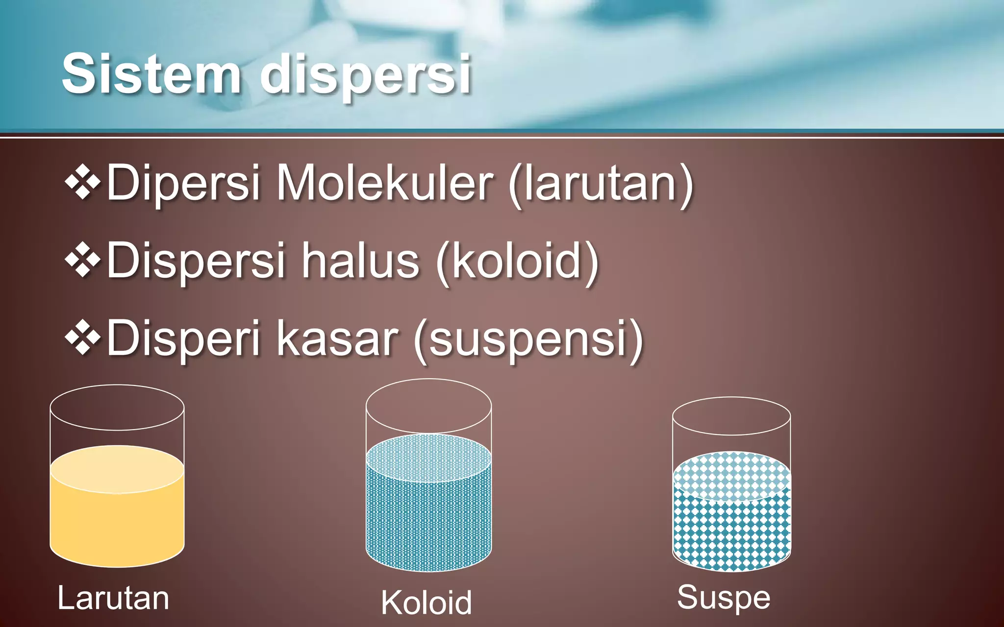 Sistem Koloid (Pengertian) | PPTX