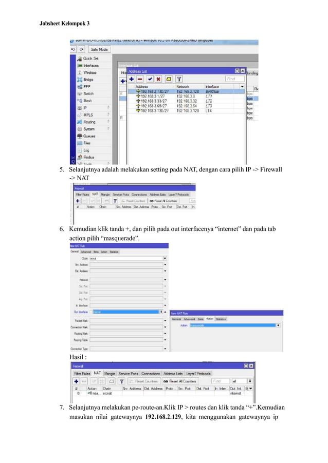 Kelompok 3 tiga lantai 4 ruangan masing-masing lantai | DOCX