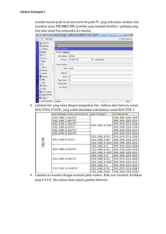 Kelompok 3 tiga lantai 4 ruangan masing-masing lantai | DOCX