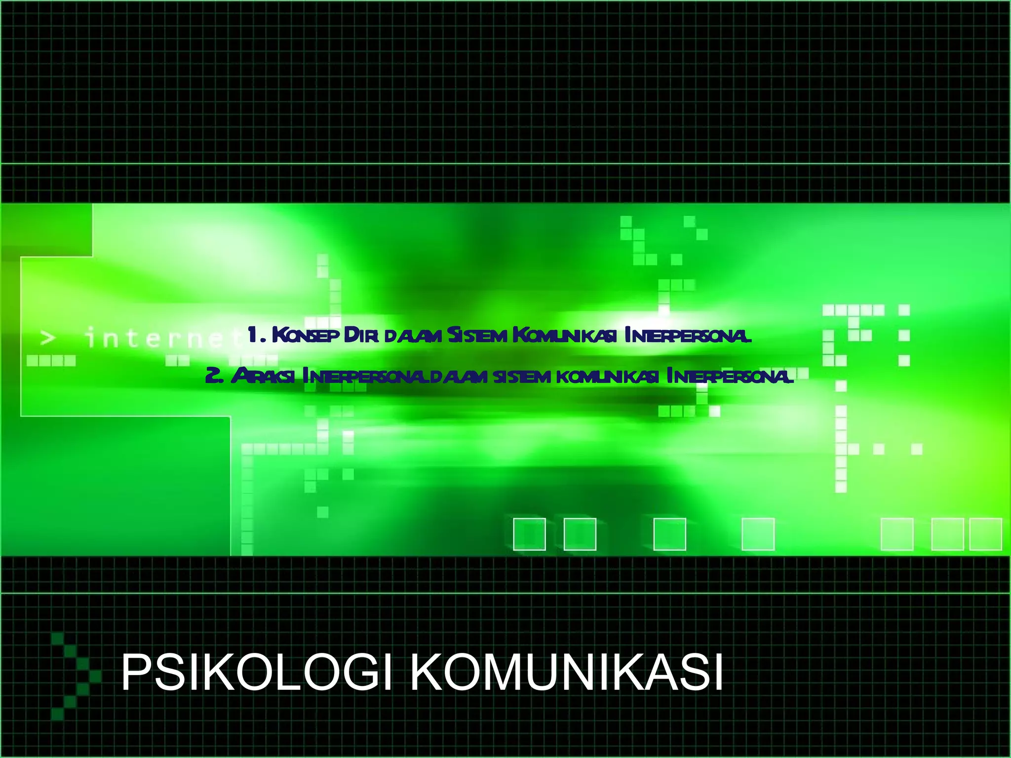 konsep diri interpersonal | PPT