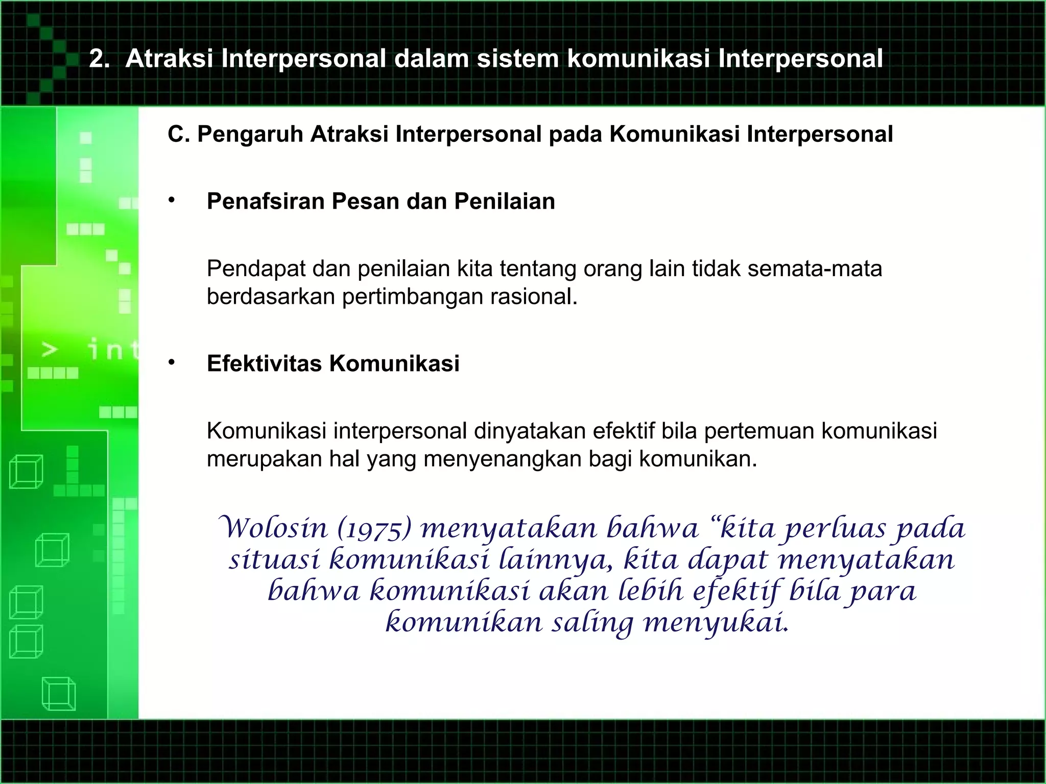 konsep diri interpersonal | PPT