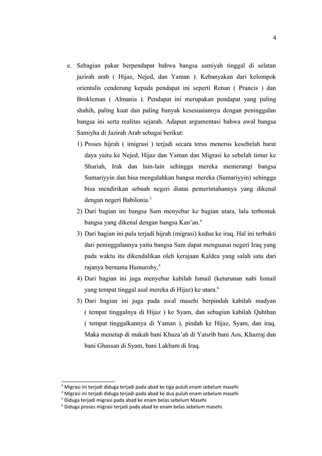 Bahasa Semit dan Karakteristiknya | DOC