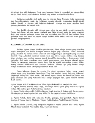 PERKEMBANGAN ISLAM SETELAH KHULAFAURRASYIDIN | PDF