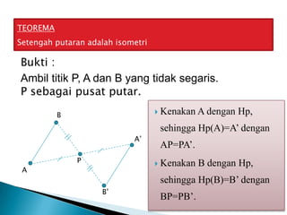 Geometri Transformasi | PPTX