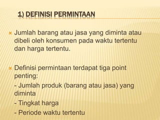 Materi Ekonomi SMA kelas 10 "Permintaan" | PPTX
