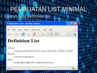 Tugas Kelompok 1 - Pemrograman Web | PPTX