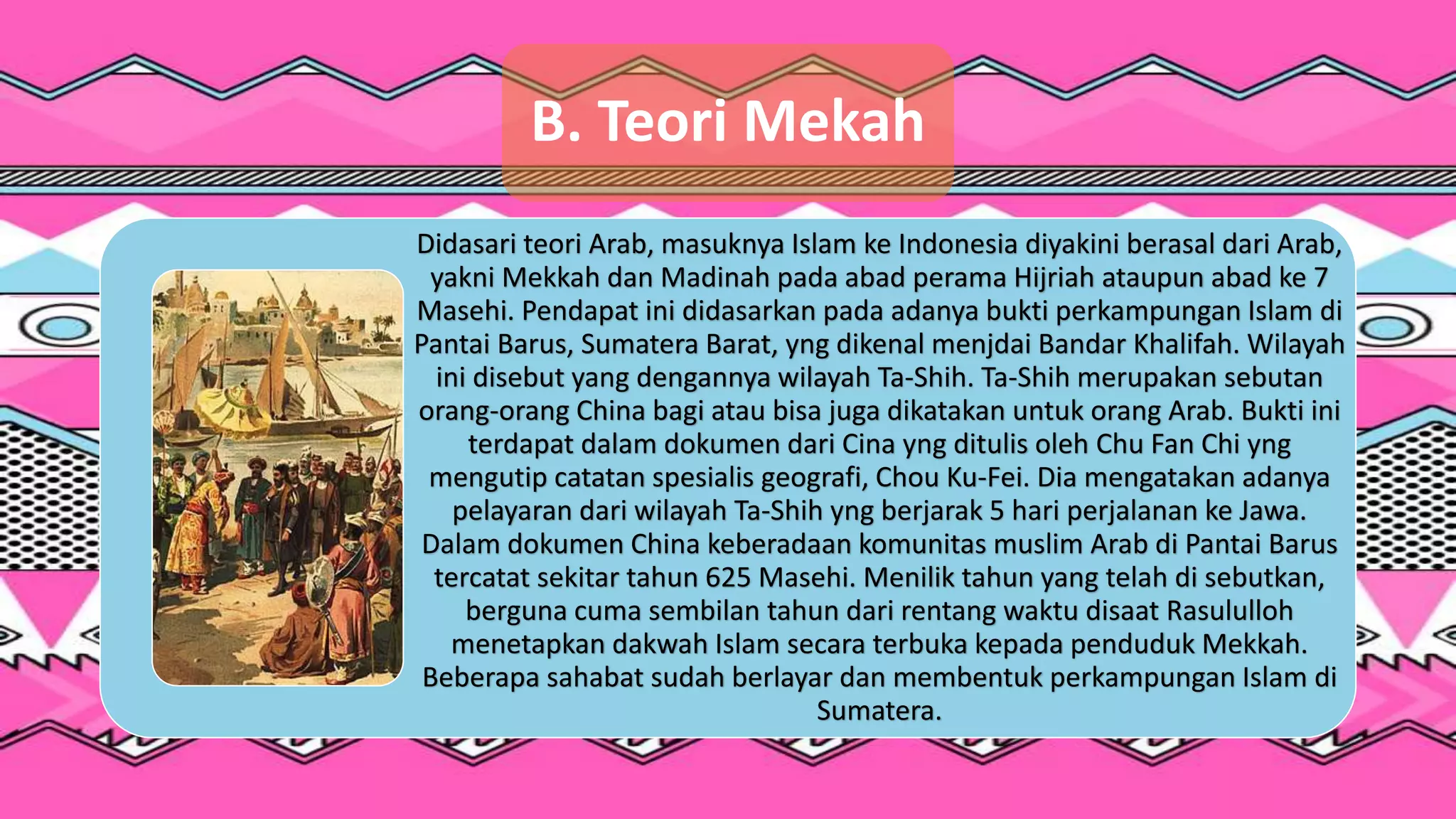 teori masuknya islam ke Nusantara | PPTX