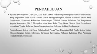 System Development Life Cycle | PPTX