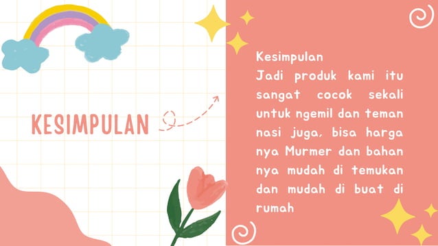 PKK klas XI Pembuatan Produk Dan Contoh Produk | PDF