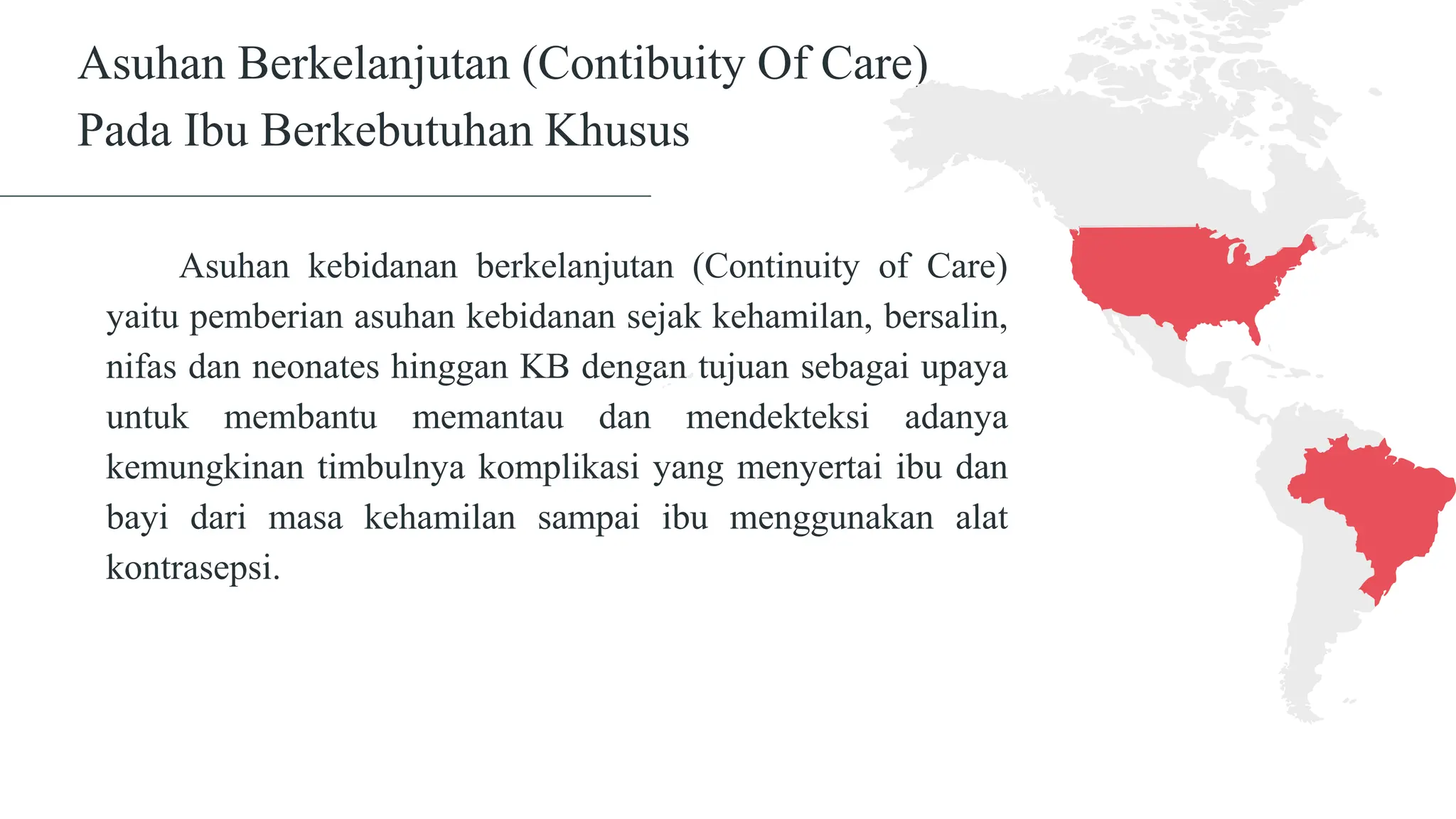 Perspektif global dalam pelayanan kebidanan | PPTX