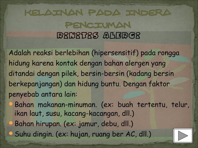 indera penciuman | PPT
