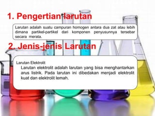 Kelompok 1 larutan | PPT
