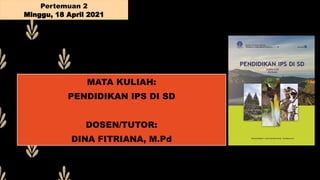 pendidikan ilmu pengetahuan sekolah sd.. | PPT