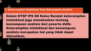 pendidikan ilmu pengetahuan sekolah sd.. | PPT