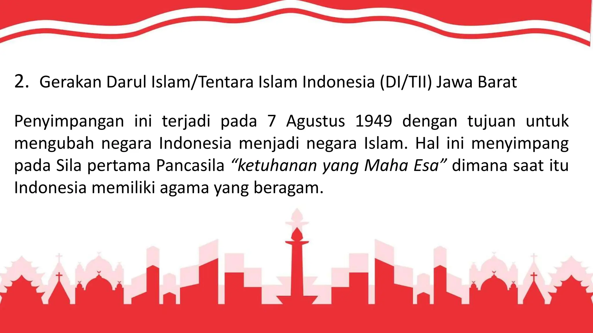 analisis persatuan dan kesatuan bangsa indonesia pada masa revolusi kemerdekaan (18 agustus 1945 ...