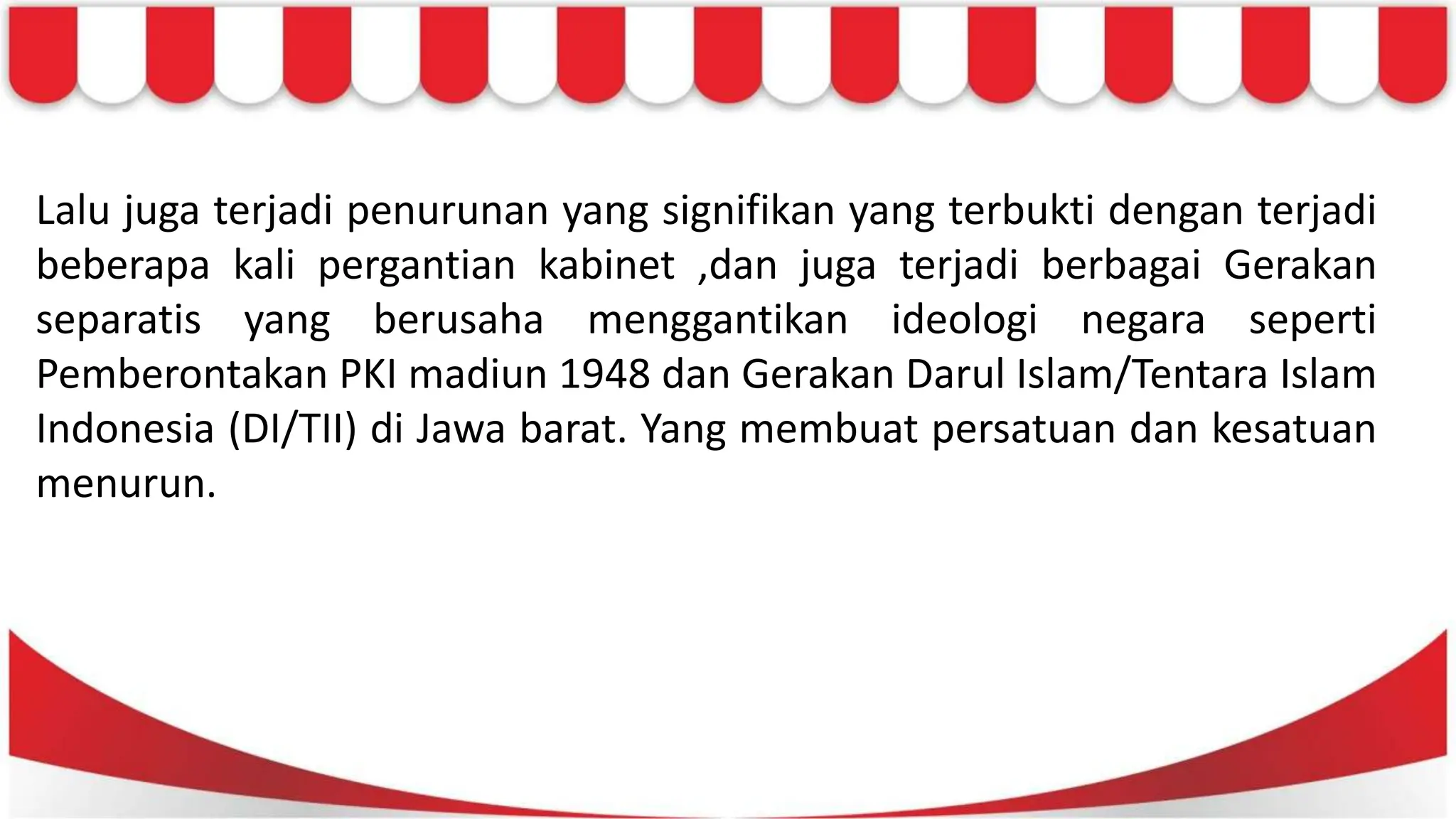 analisis persatuan dan kesatuan bangsa indonesia pada masa revolusi kemerdekaan (18 agustus 1945 ...