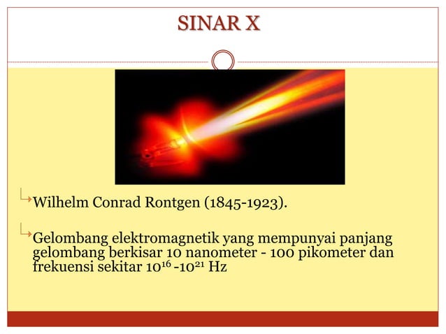 Sinar X dan Difraksi Sinar X | PPTX