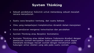 Kelompok 1 - System Thinking.pptx