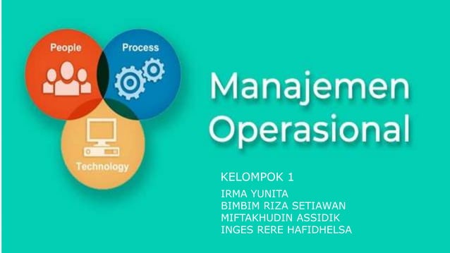 manajemen operasional | PPTX