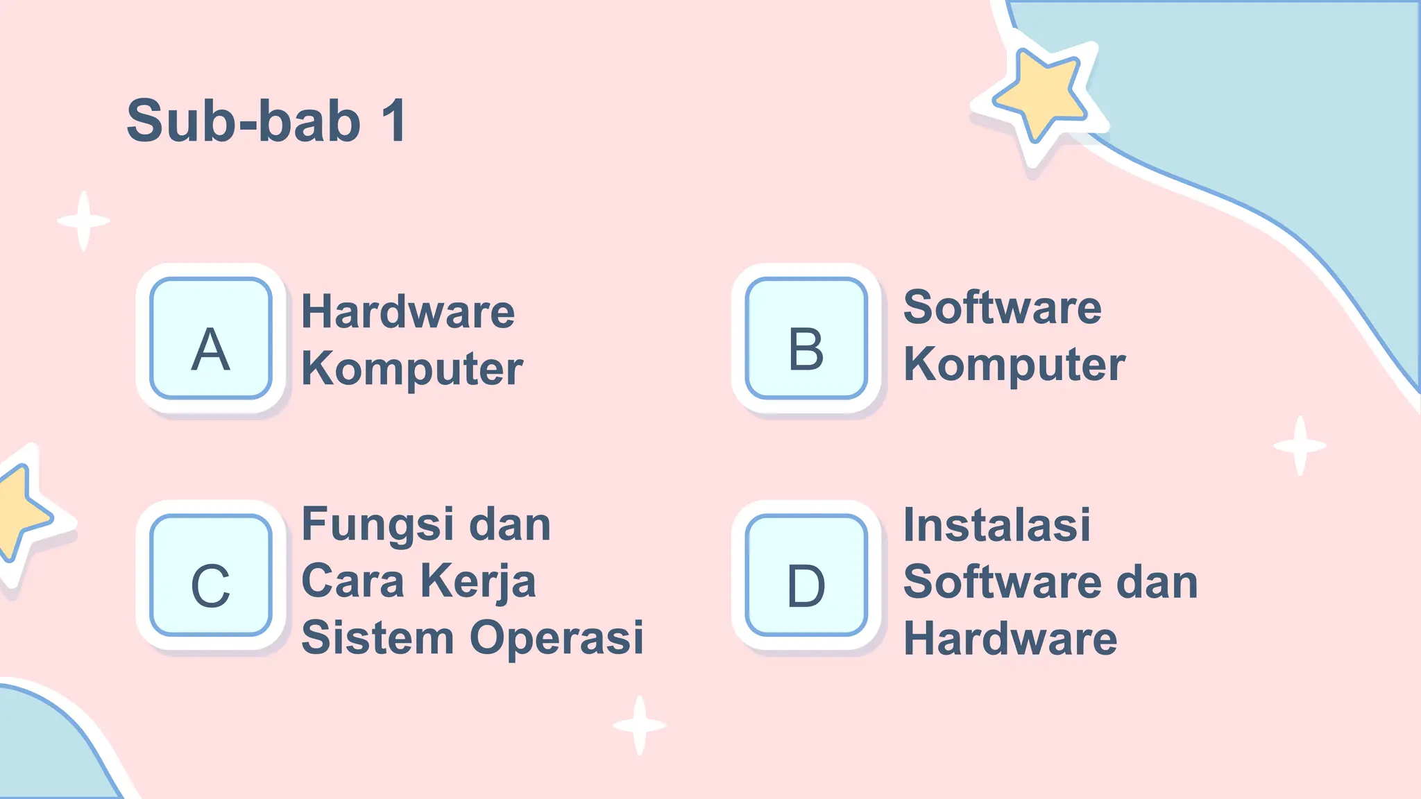 Materi Sistem Komputer untuk kelas X Fase | PPTX