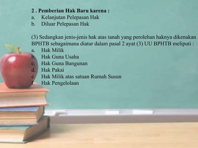 Bea Perolehan Hak atas Tanah (BPHTB) | PPTX