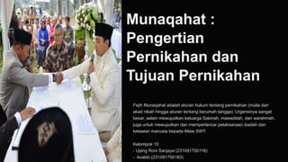 Kelompok 10-Munaqahat pengertian dan tujuan pernikahan.pptx