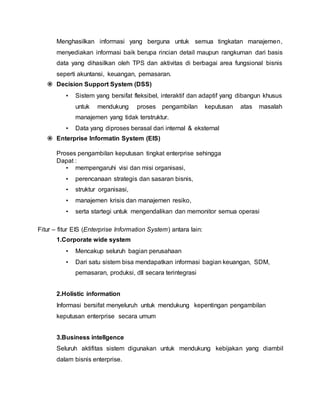 Kelompok 10 mpb tugas 10_analisis implementasi entreprise information system dan kaitannya ...