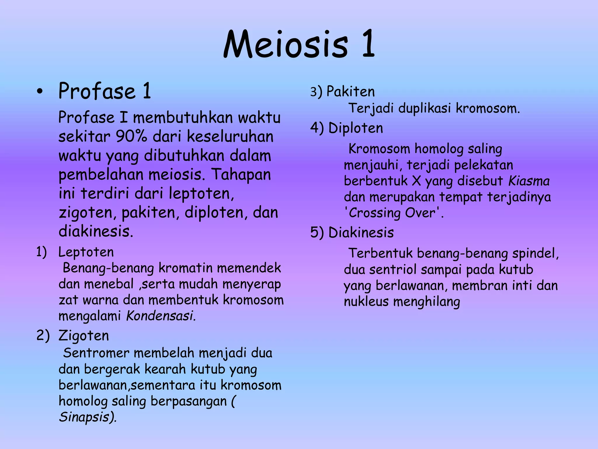 Kelompok 10 power point pembelahan sel | PPTX