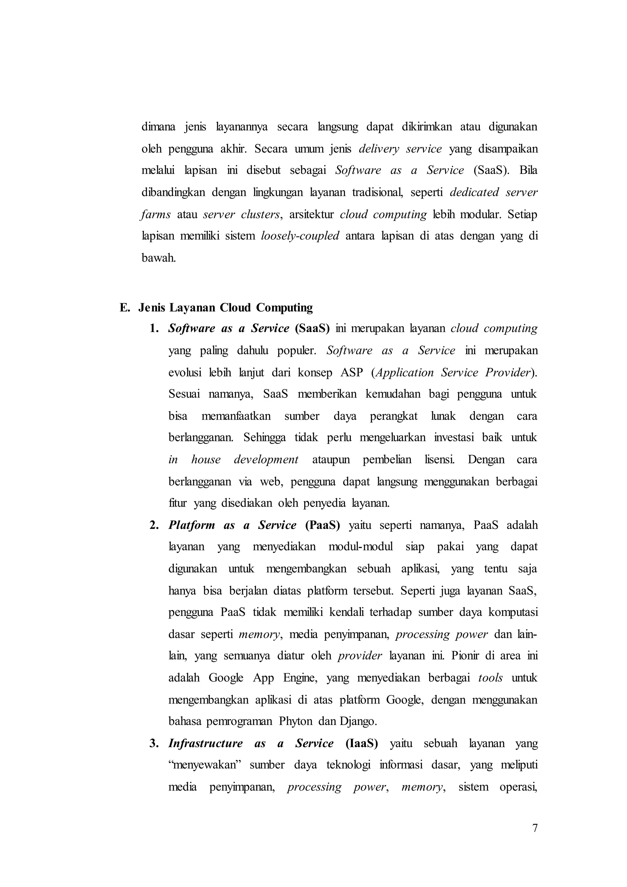 MAKALAH CLOUD COMPUTING | DOCX