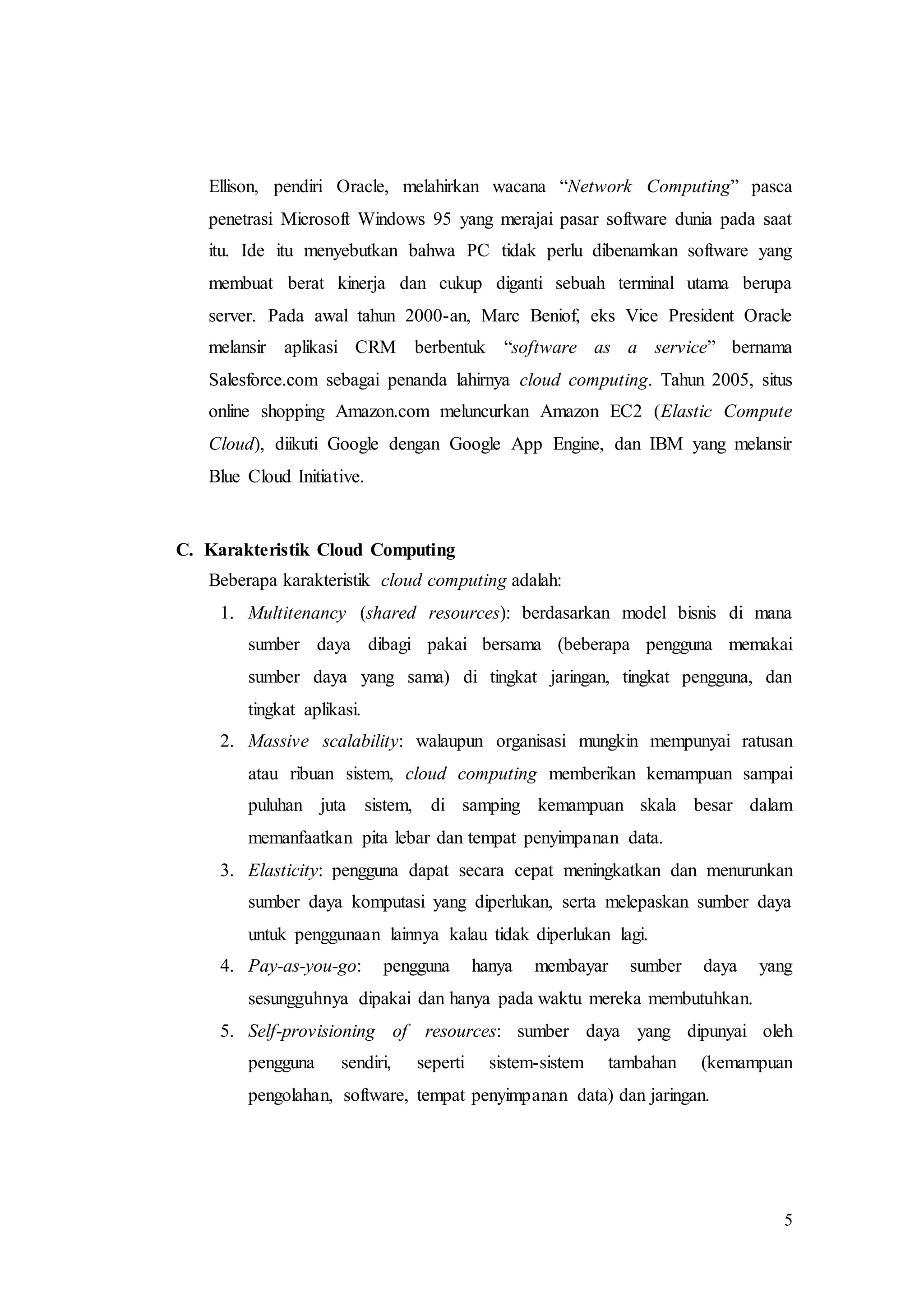 MAKALAH CLOUD COMPUTING | DOCX