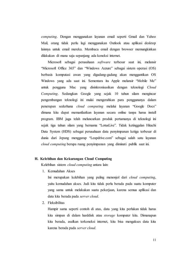 MAKALAH CLOUD COMPUTING | DOCX