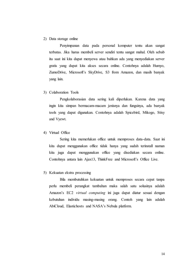 MAKALAH CLOUD COMPUTING | DOCX