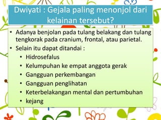 MENINGOKEL DAN ANSEFALOKEL | PPT