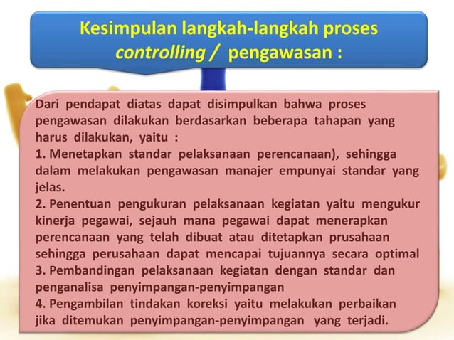 Peng. Manajemen, Controlling | PPTX