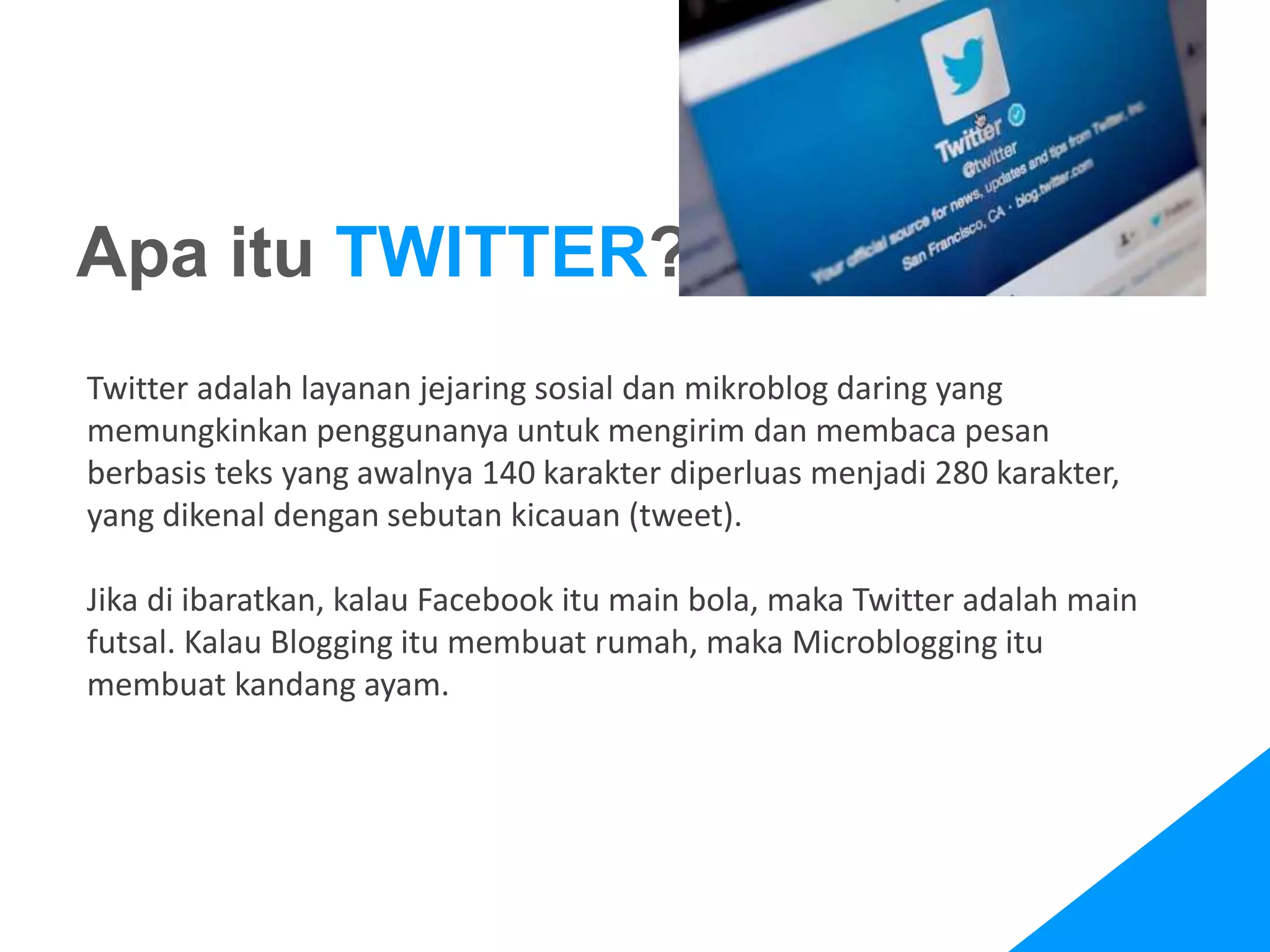 Promosi Melalui Twitter | PPTX