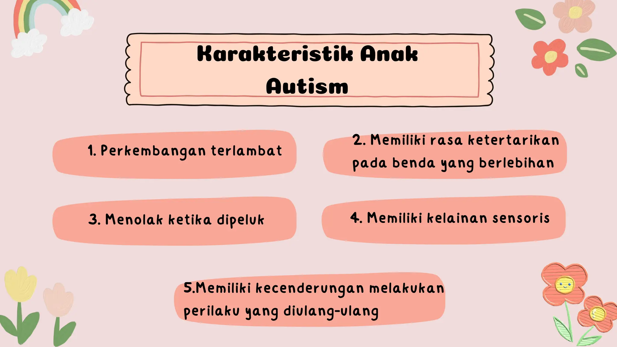 PEMBELAJARAN ANAK AUTISM DAN ANAK ADHD SD | PDF